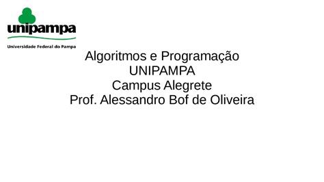 Algoritmos Introdução Docsity