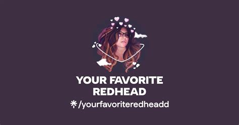 Your Favorite Redhead Find Your Favorite Redhead Onlyfans Linktree