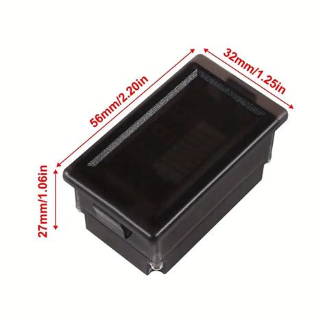 1pc 자동차 배터리 충전 수준 표시기 12v 24v 36v 48v 60v 72v 리튬 배터리 용량 측정기 temu
