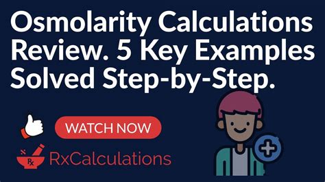 Osmolarity Calculations Review 5 Key Examples Solved Youtube