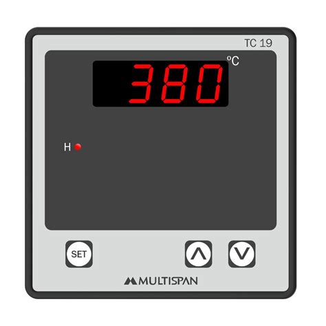 tc 19 fix input single display temperature controller