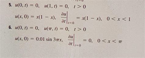 Solved Answer Problems Solve The Wave Equations Chegg Com