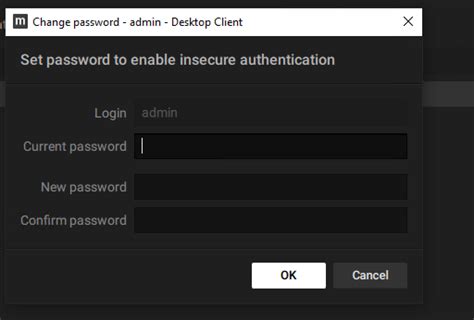 Unable To Enable Allow Insecure Digest Authentication In Client