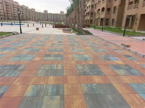 Block Interlock Modern 4 Concrete