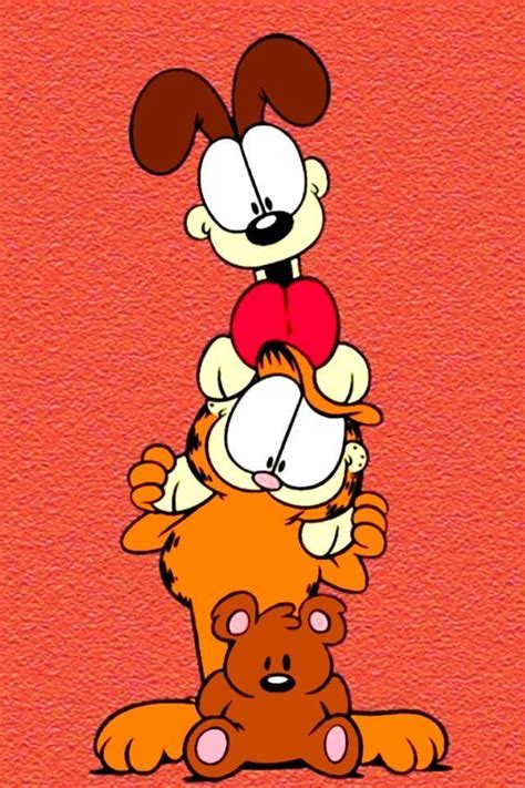 Odie Garfield And Pooky Favorite Cartoon Character Garfield Cartoon