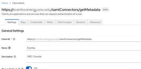 Question Saml Using Keycloak As Idp Forum Software Eramba