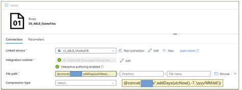 Delete Files In Container More Than 7 Days Old Getting Error The Required Blob Is Missing
