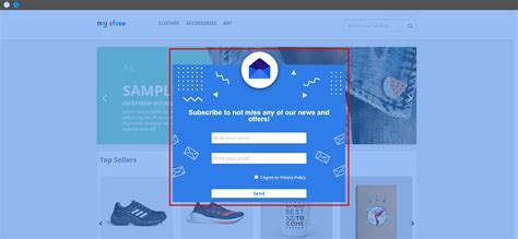 Popup Web Content Help Center