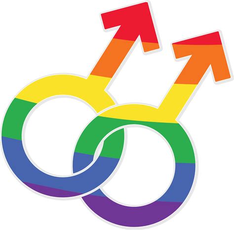 Gay Symbol In Rainbow Colors Vector Illustration 22486572 Vector Art At