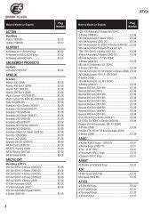Cross Reference Guide - E3 Spark Plugs