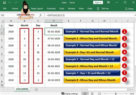 DATE Function In Excel
