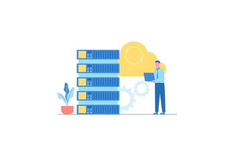 Data Center Concept File Management Graphic By 2qnah Creative Fabrica