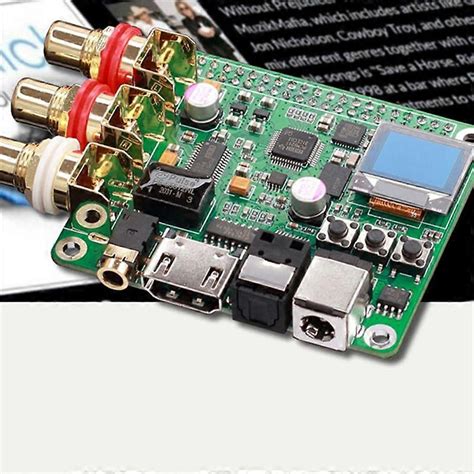 Raspberry Pi Dac Audio Decoder Board Hifi Expansion Moudle Supports