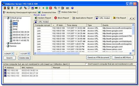 Internet Usage Monitoring Internet Monitoring Software