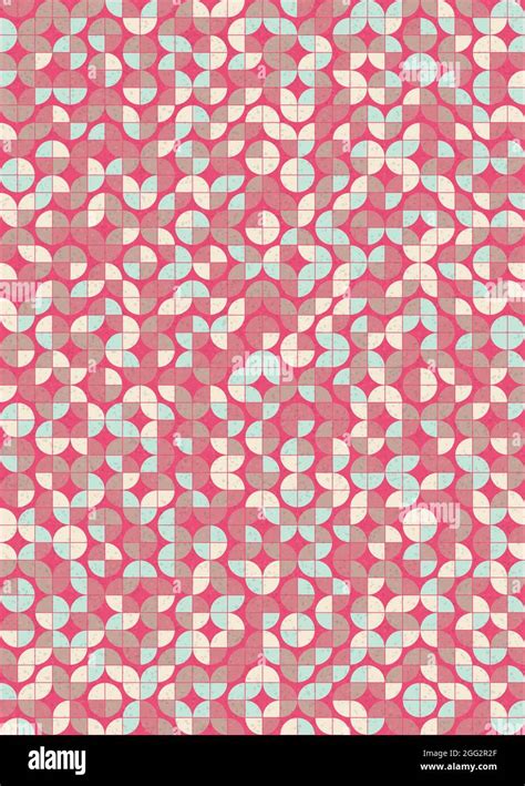 Abstract Geometrical Generative Computational Art Illustration Stock