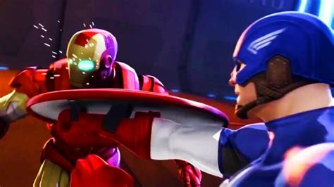 Iron Man And Captain America Heroes United