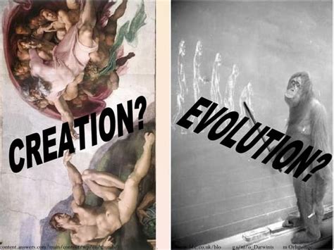 Creationism Vs Evolution Ppt
