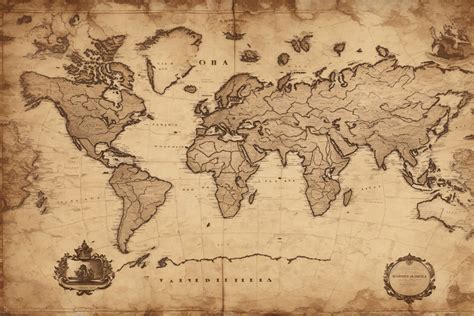 Old Map Background Graphic By Forhadx Creative Fabrica