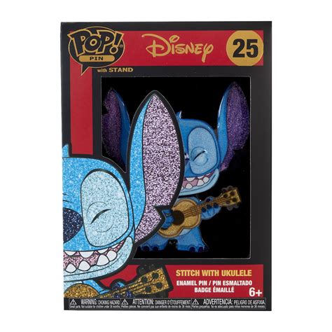 Stitch avec ukulélé Funko Pin Lilo Stitch Elbenwald