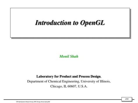 ppt introduction to opengl powerpoint presentation free download