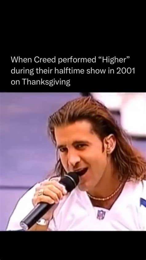 Creed 2001 Halftime Show