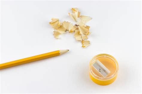 Premium Photo Broken Pencil Sharpened