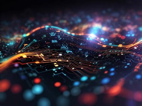 Premium Ai Image Abstract Visual Of Data Connections Embracing Technology