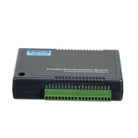 advantech usb 4750 be 32 ch isolated digital i o usb module