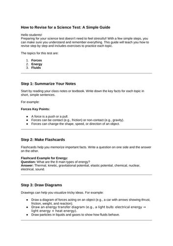 Ks3 Physics Booklets Teaching Resources