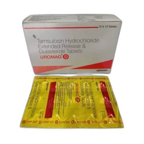 Tamsulosin Hydrochloride 04 Mg Dutasteride 05 Mg At ₹ 227stripe