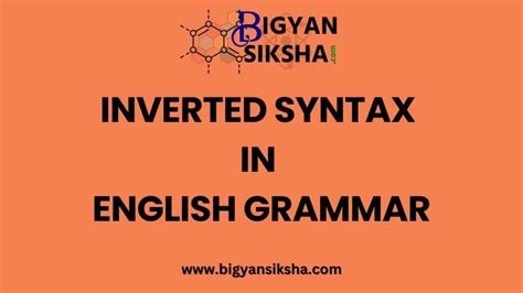 3 Common Mistakes To Avoid When Using Inverted Syntax