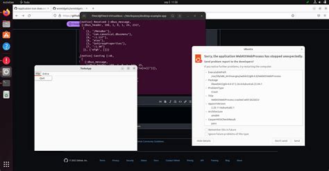 Application Does Not Work On Ubuntu 2204 · Issue 16 · Elixir Desktopdesktop Example App · Github