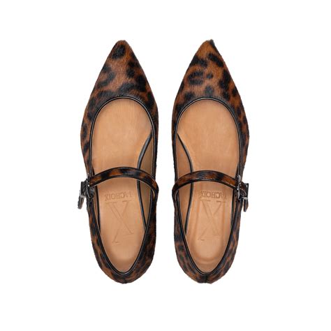 Mary Jane Leopard Lachoix
