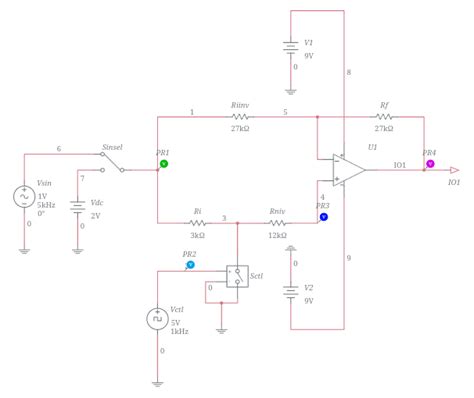 Dual Supply Common Input Difference Amplifier With No Noninverting Input Attenuator SPST