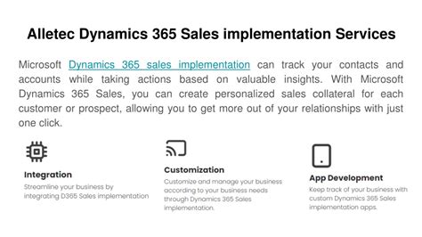 PPT - Microsoft Dynamics 365 Sales Implementation Partners Solutions PowerPoint Presentation ...