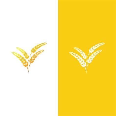 Premium Vector Agriculture Wheat Vector