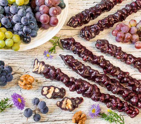 Рецепт чурчхеллы с грецкими орехами с фото пошагово на Вкусном Блоге