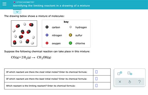 [solved] of which reactant are there the most initial moles enter its