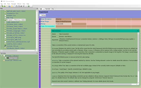 Browser Library Keyword Are Not Detect From Ride Ride Robot Framework