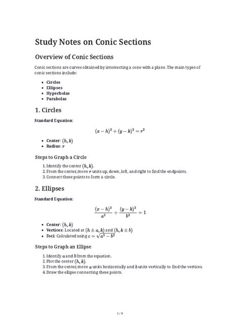 Pre Cal Notes Pdf