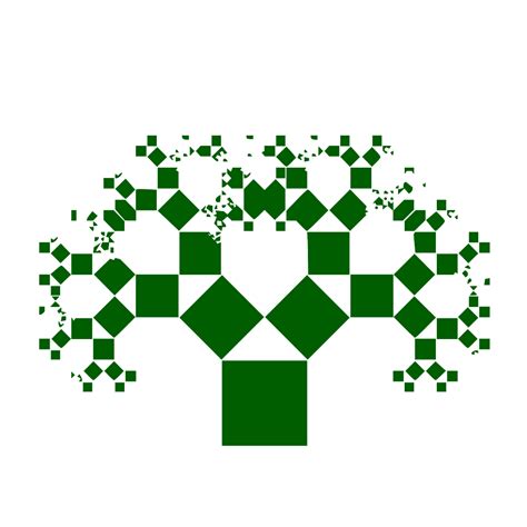Pythagora S Tree Public Domain Vectors