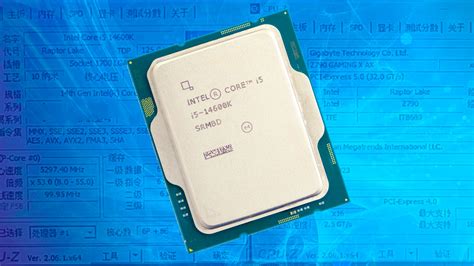 Intel Core I5 14600k Benchmark Appears Cpu Z Confirms Specs