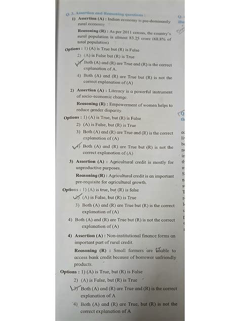 Assertion And Reasoning Pdf