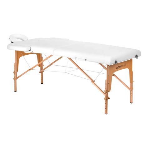 Folding Massage Table Wood Comfort Activ Fizjo Lux 2 Segment 190x70