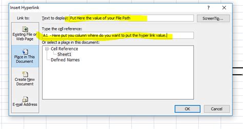 creating hyperlink of file path in excel help uipath community forum