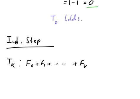Prove This Identity Relating The Fibonacci Numbers And The Binomial