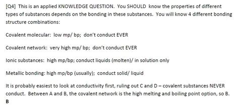 Exercise N5 S3 6c Bonding And Structure S3 Chemistry Consolidation