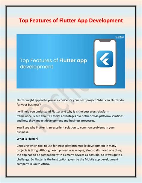 PPT Top Features Of Flutter App Development PowerPoint Presentation Free Download ID 12004544