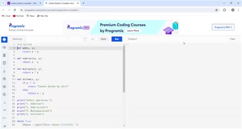 [video] tamil selvi on linkedin pythonprogram calculator