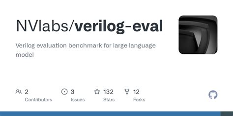 Issues · Nvlabsverilog Eval · Github